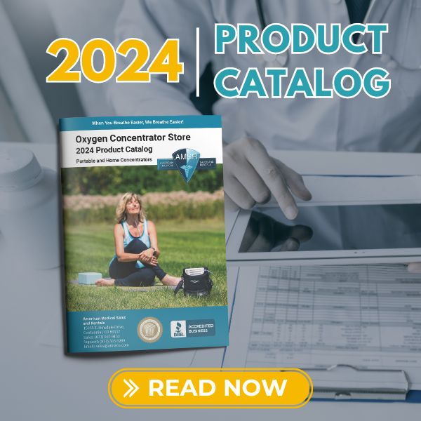 American Medical Sales and Rentals: 2024 Oxygen Concentrator Catalog 📘 ...