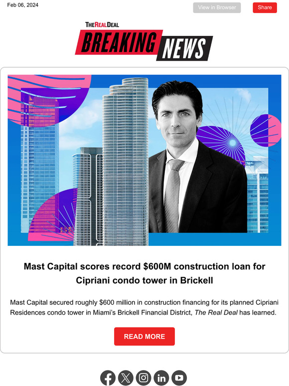 therealdeal: BREAKING: Mast Capital scores $600M loan for Brickell ...