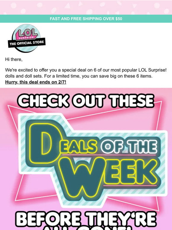 LOL Surprise: Time is Running Out! See the Tweens in our Deals of the ...