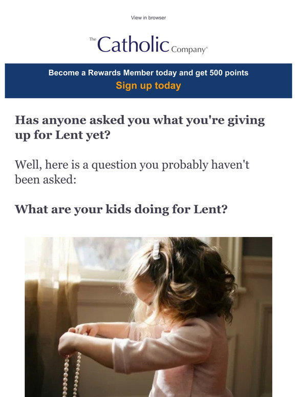 The Catholic Company: Teach Your Kids The Meaning Of Lent...The Fun Way ...