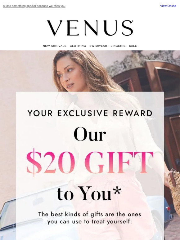 VENUS: An EXCLUSIVE reward: $20 off inside🤩 | Milled