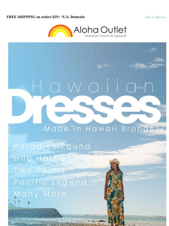 AlohaOutlet: Hawaiian Dresses - Made in Hawaii Muumuus, Maxi, Midi ...