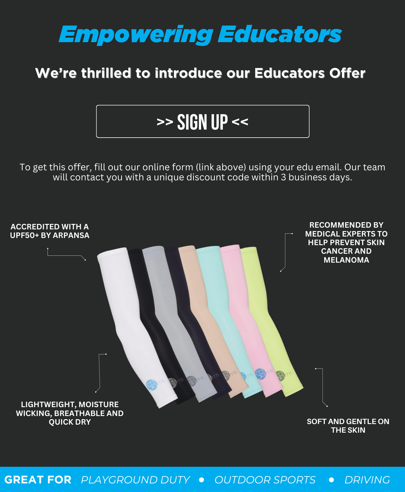 SParms: 50% Off Exclusive Educators Offer | Milled