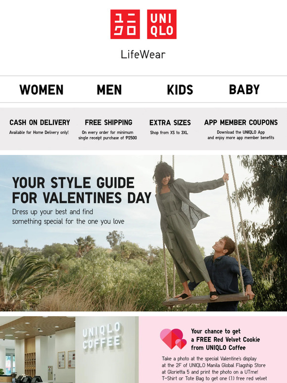 UNIQLO: What's your Valentine's Day plan? Style it up with our quick ...