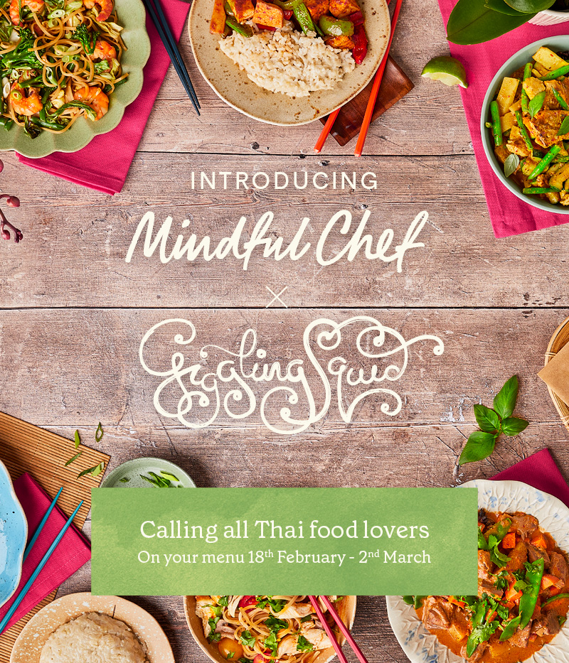 Mindful Chef: Introducing Mindful Chef X Giggling Squid 🦑 | Milled