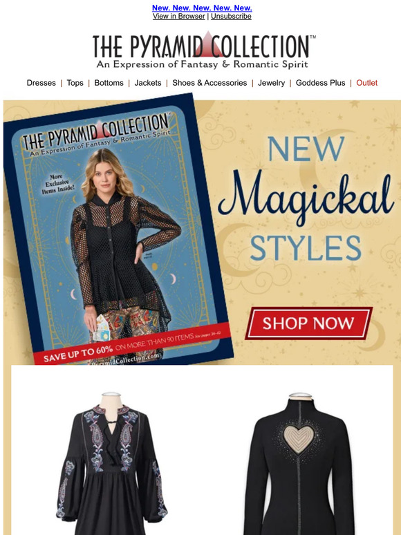 Pyramid Collection: Enchanting New Styles @ The Pyramid Collection | Milled