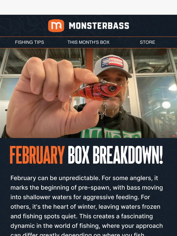 MonsterBass: February Box Breakdown! | Milled