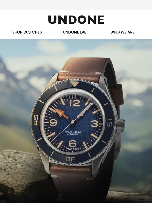 UNDONE Watches: A Symphony of Style and Functionality | Milled