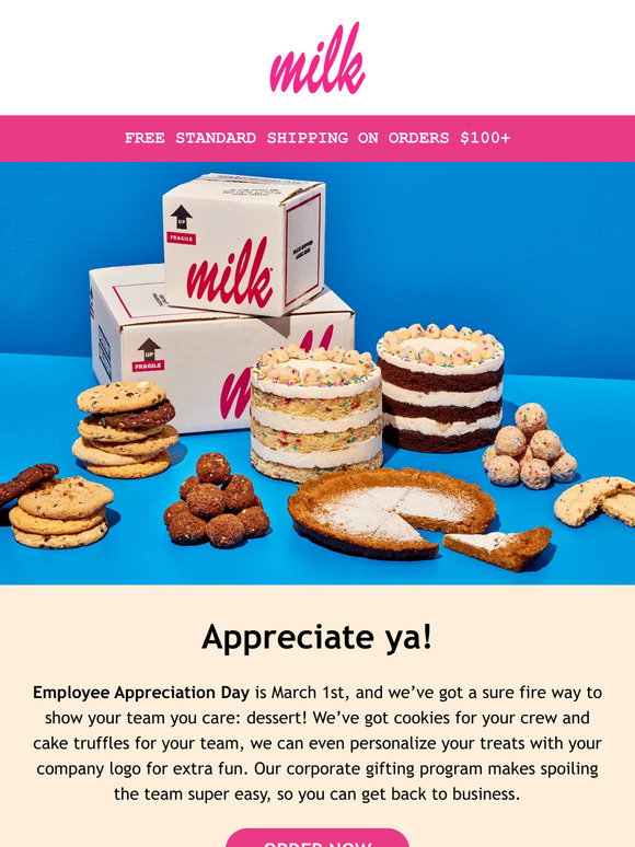Milk Bar: Best team ever | Milled