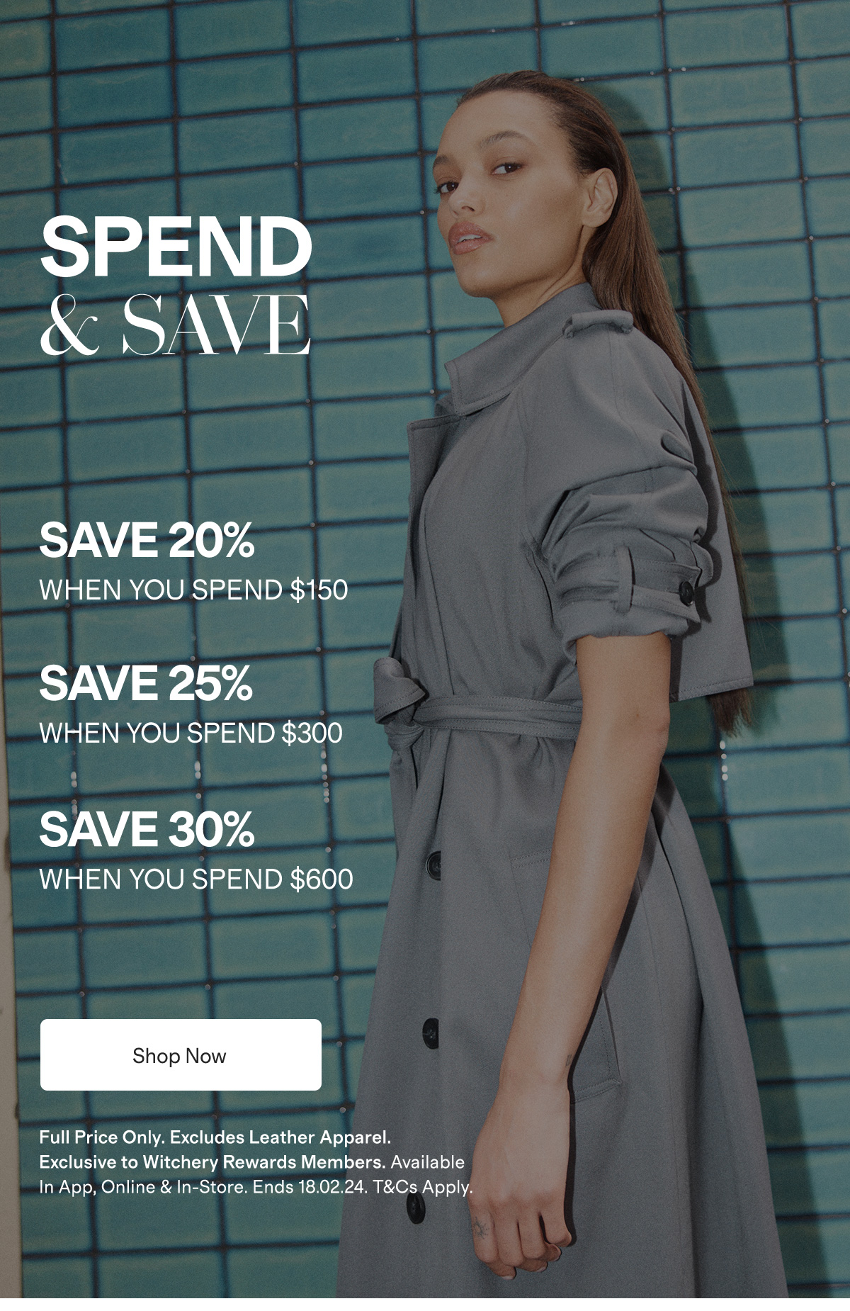 Witchery: YOUR MEMBER PREVIEW: SPEND & SAVE | Milled