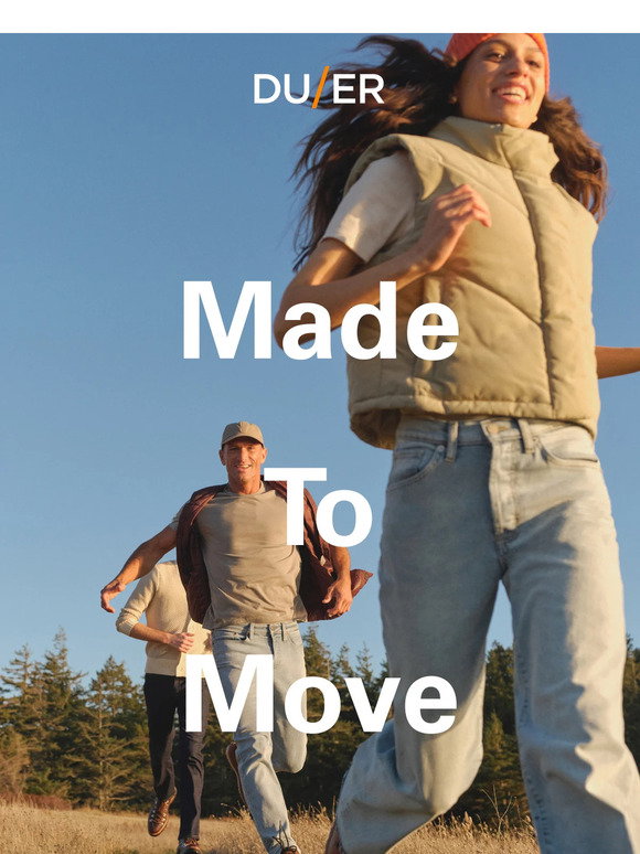 DUER: Introducing our new spring styles! | Milled