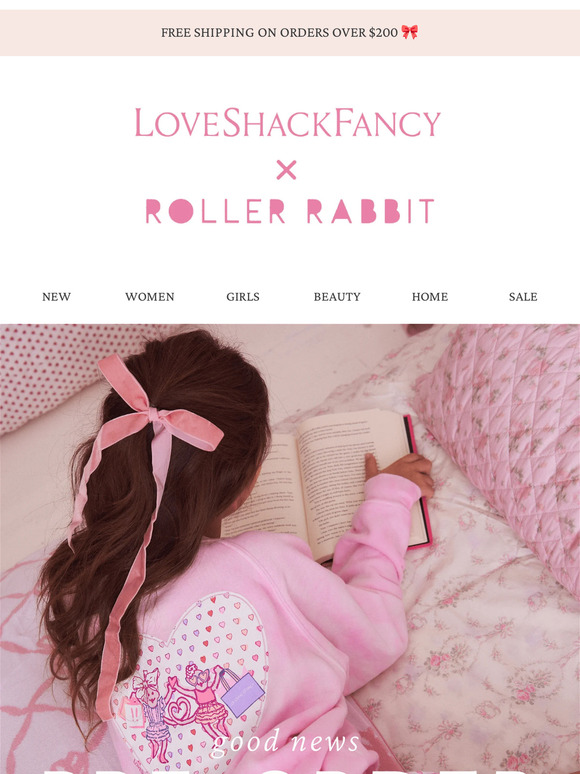 LoveShackFancy: Pre-Order Our Roller Rabbit Collab Right Now! | Milled