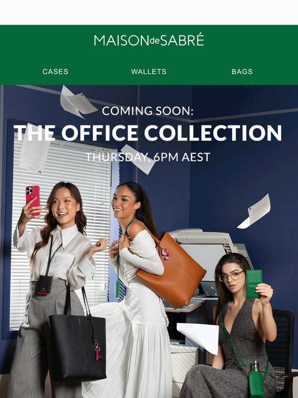 MAISON de SABRÉ: COUNT DOWN NOW ⏱️The Office Collection | Milled