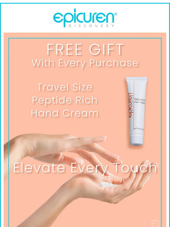 Epicuren: Try Our Hand Cream For FREE...Limited Time Only! ️ | Milled