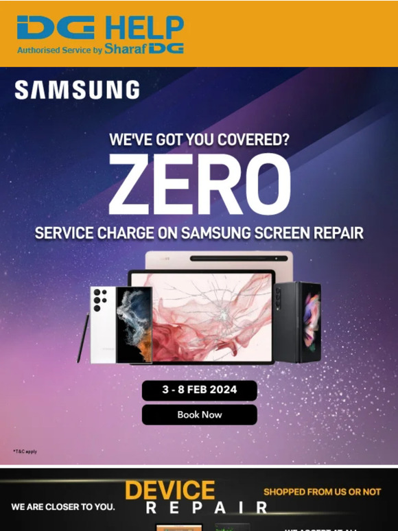 Sharaf DG: 📱 Broken screen? Fix it today! | Milled