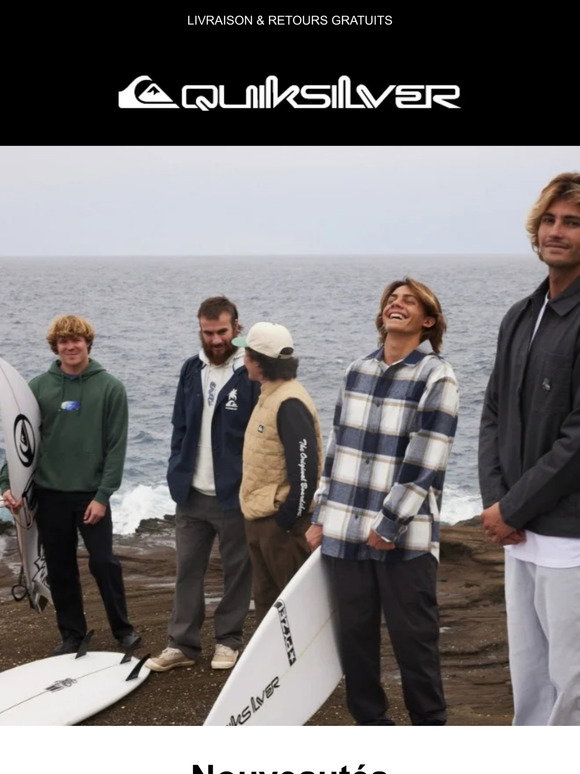 Quiksilver: La nouvelle collection est arrivée | Milled