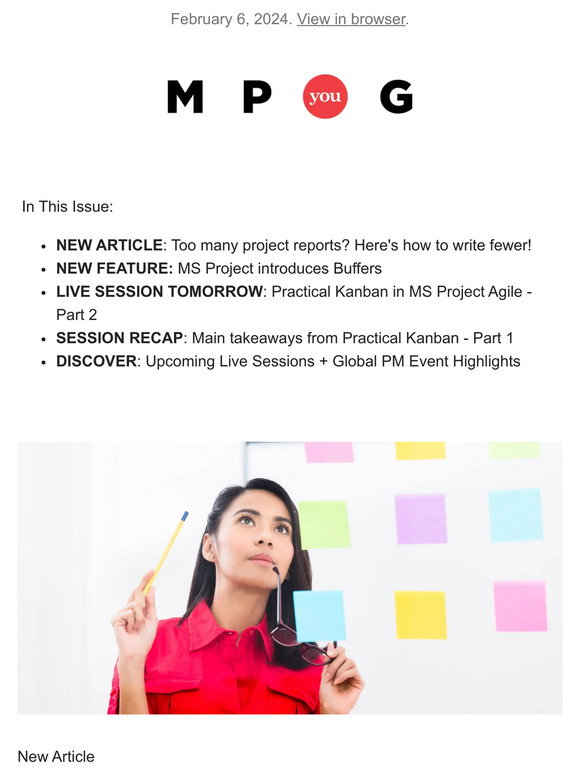 MPUG: Too many project reports? Here's how to write fewer | Milled
