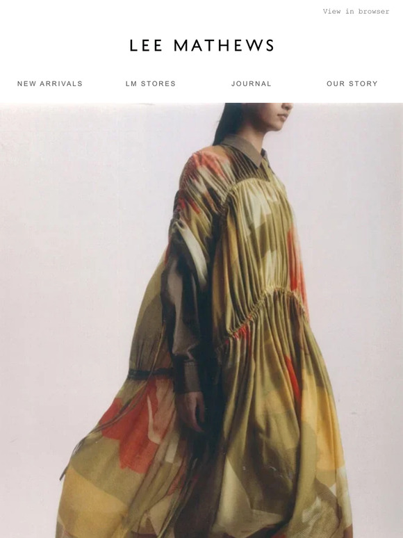 Lee Mathews: New In Dresses & Prints | Milled