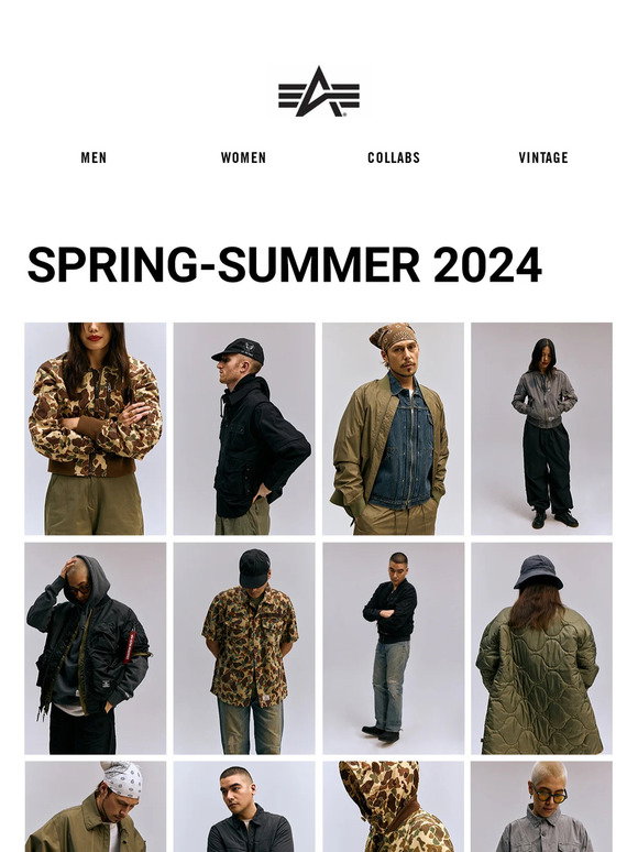Alpha Industries: Introducing: Spring/ Summer 2024 | Milled