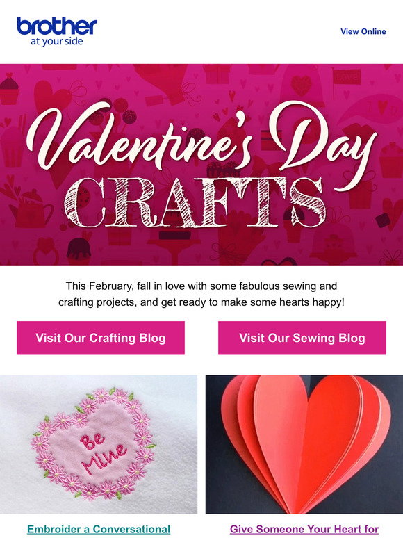 Brother: Create Something Special for Valentine's Day ️ | Milled