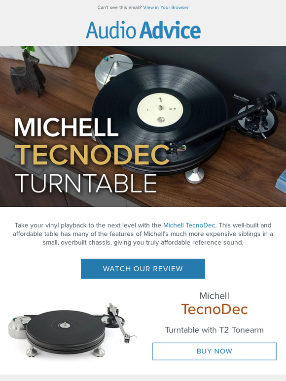 Audio Advice: Take vinyl playback to the next level with the Michell ...