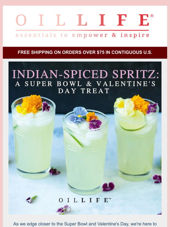 Oil Life: 🌟🍹 Spritz into Exotic Flavors: Indian-Spiced Mocktail Recipe ...