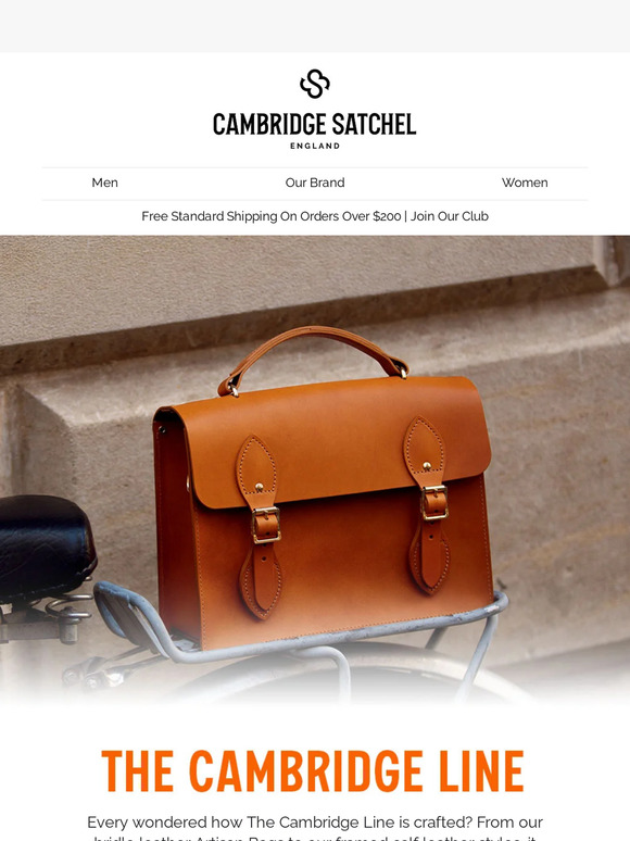 Cambridge Satchel: Behind the Craft of The Cambridge Line | Milled