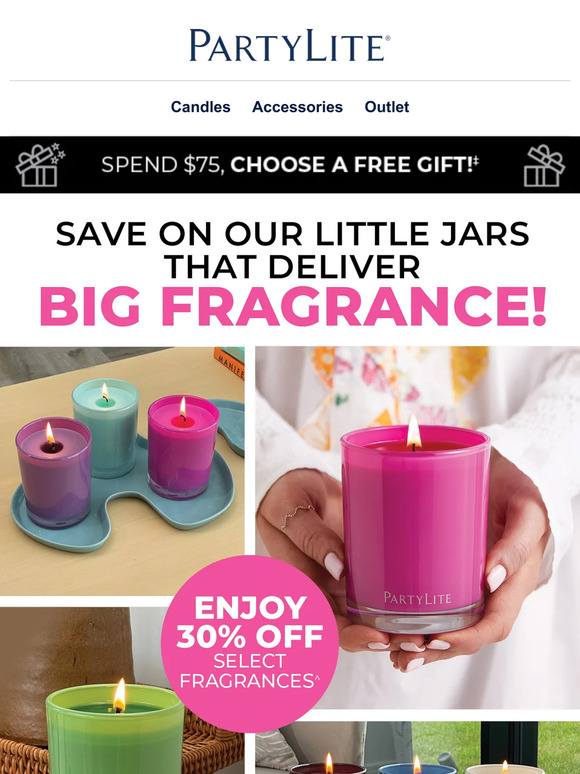 Party Lite: These jars are eSCENTial - and 30% off! | Milled