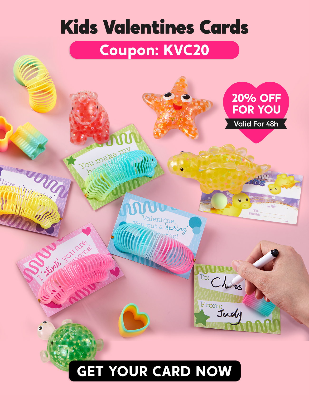 Joyfy: Spread Love without Breaking the Bank! Kids Valentines Cards 20% ...