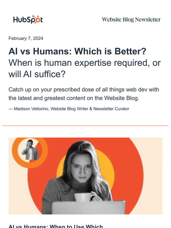 HubSpot: AI vs Humans: Which is Better? | Milled