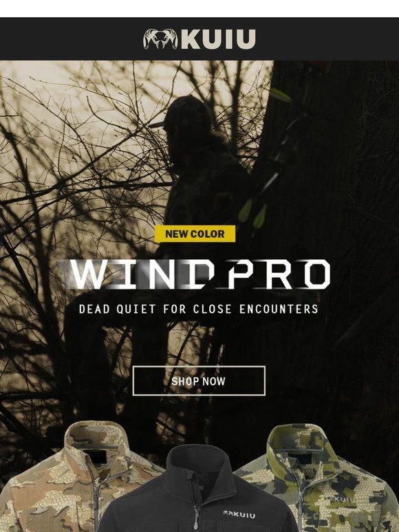 KUIU: Wind Pro Fleece: Upgrade Your Wind Stopping Performance | Milled