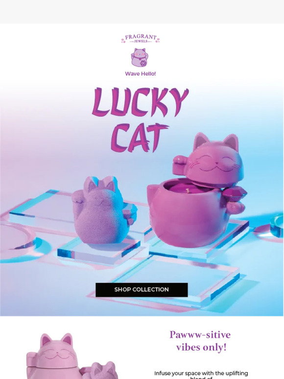 Fragrant Jewels: Discover Our NEW Lucky Cat Collection | Milled