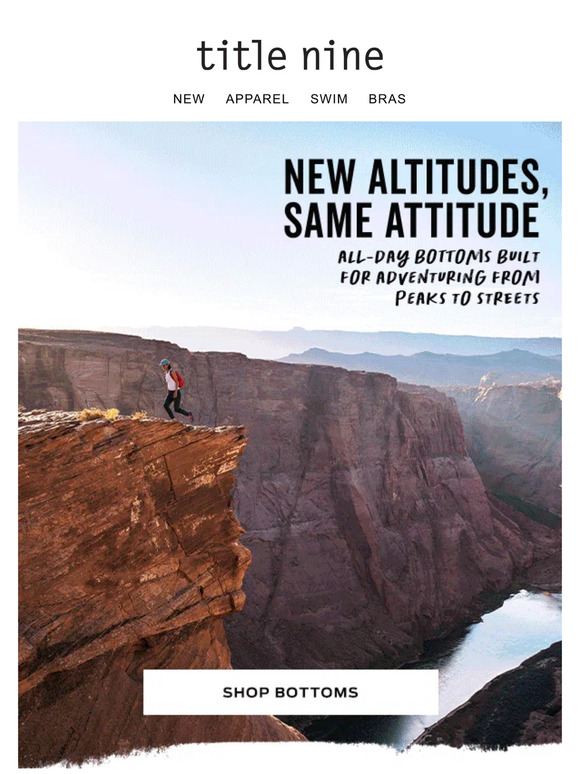 Title Nine: From peaks to streets: The Evergreen Collection | Milled