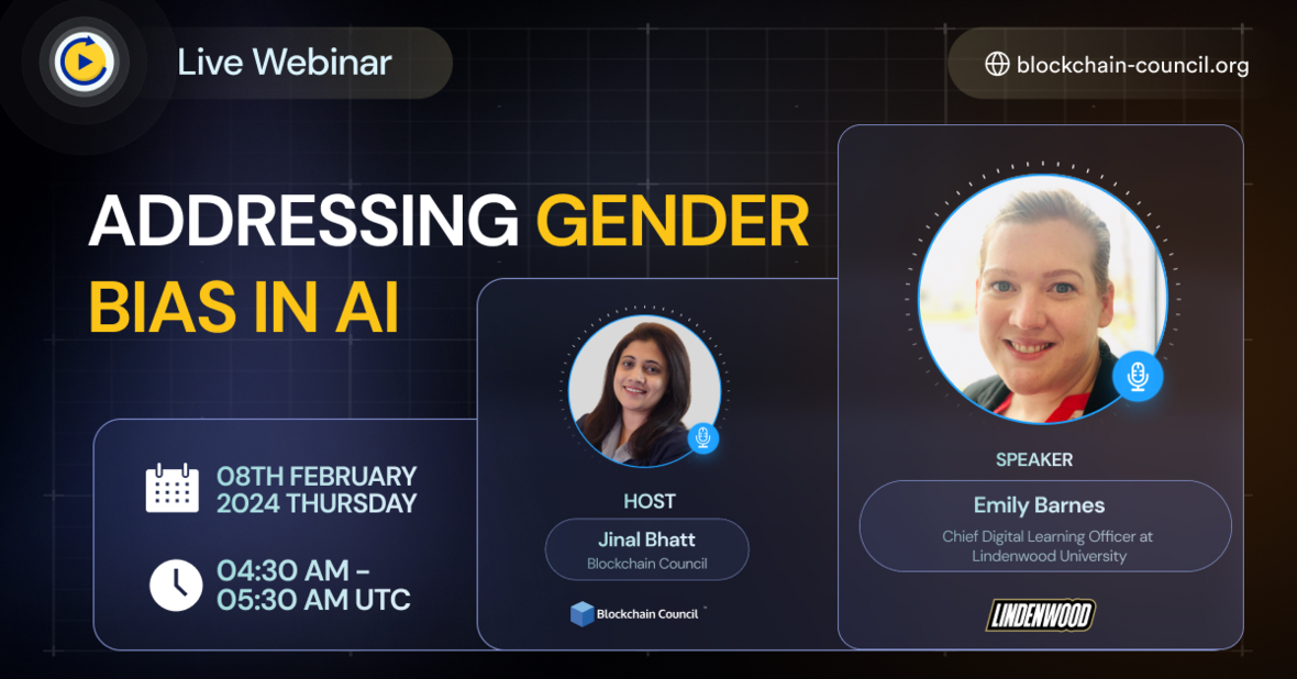 Blockchain Council: [Free Registration] Addressing Gender Bias in AI ...