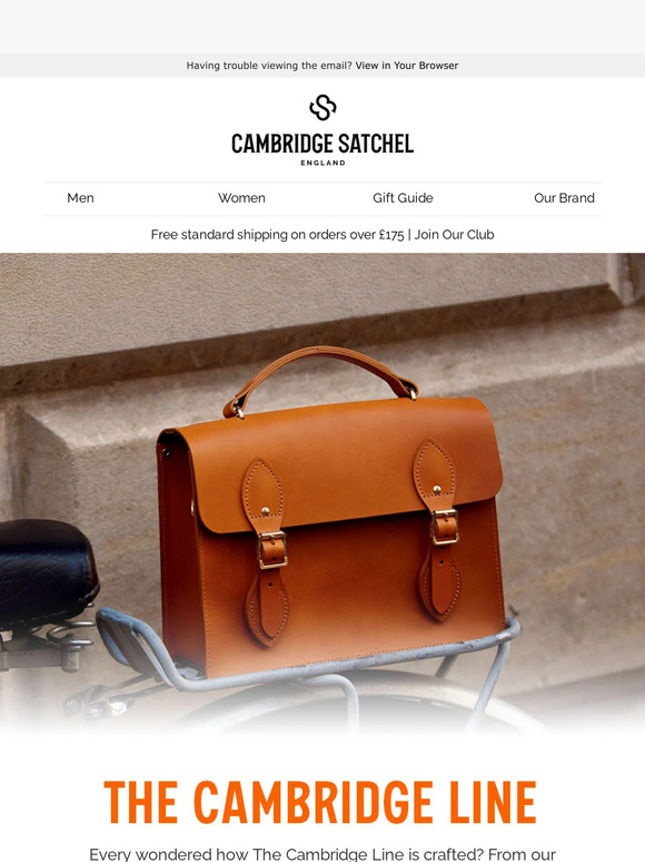 Cambridge Satchel: Behind the Craft of The Cambridge Line | Milled