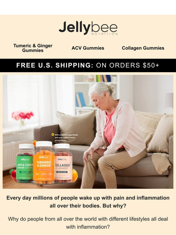 JellyBee: 👉 This is the cause of your joint pain | Milled