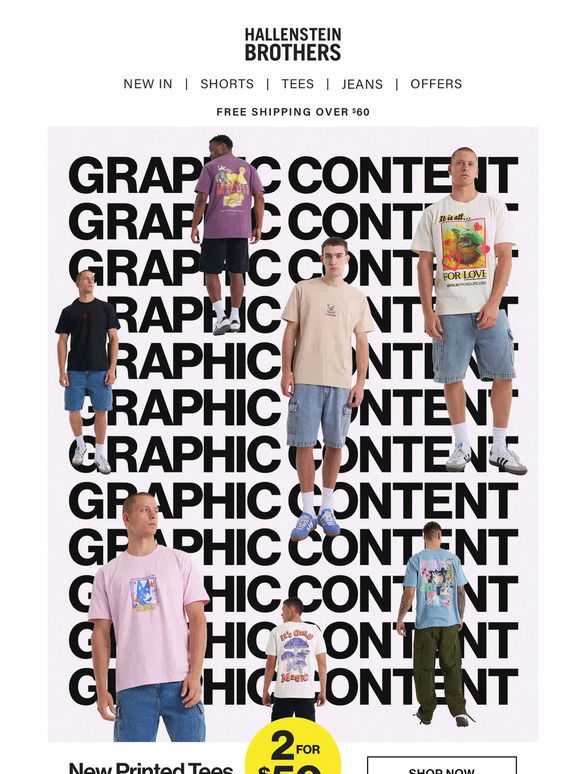 Hallenstein Brothers: Caution: GRAPHIC CONTENT 🐵 | Milled