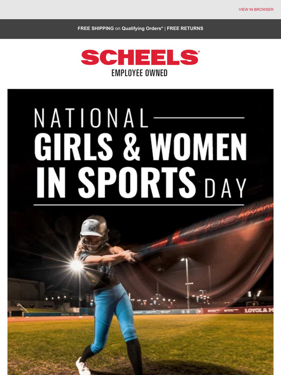 Scheels: National Girls & Women In Sports Day! | Milled