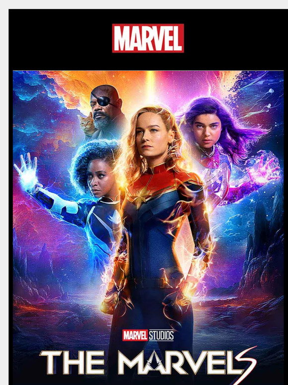 Marvel: STREAMING NOW: Marvel Studios' The Marvels | Milled