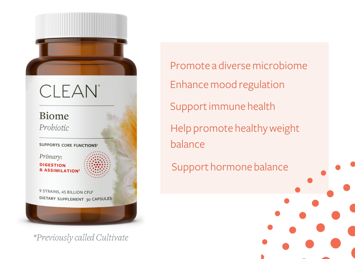 Clean Program: NEW! Probiotics + Enzymes: Gut-focused Brilliance | Milled