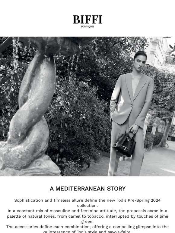 Biffi Boutique: A mediterranean story: the new Tod's collection, an ...