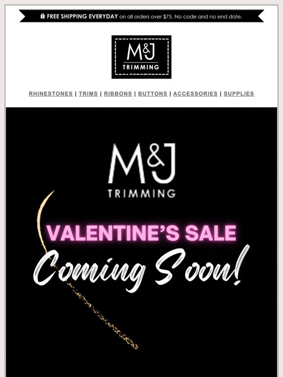 M&J Trimming: Something sweet is coming 😘 | Milled