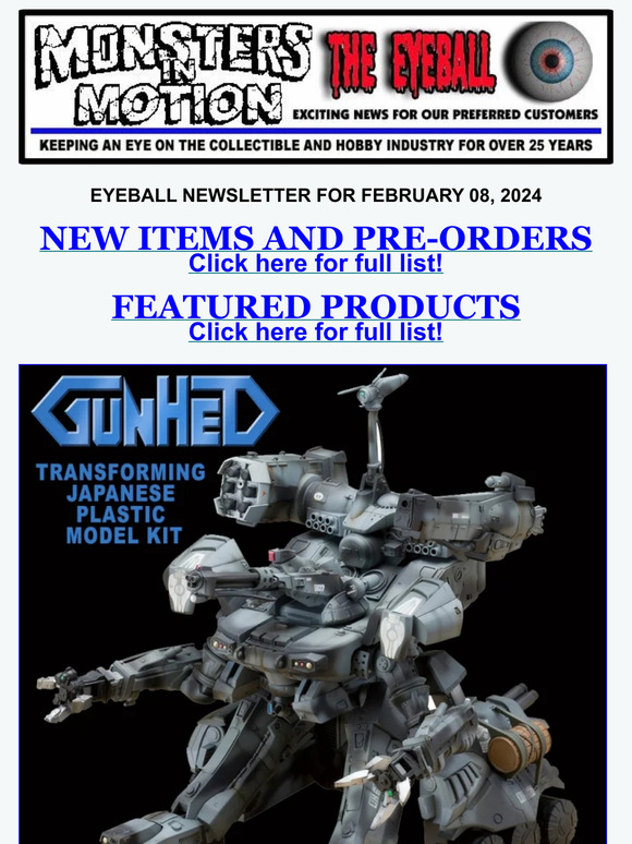 Monsters in Motion: Gunhed Books from Japan, Tie Fighter Light Kit ...