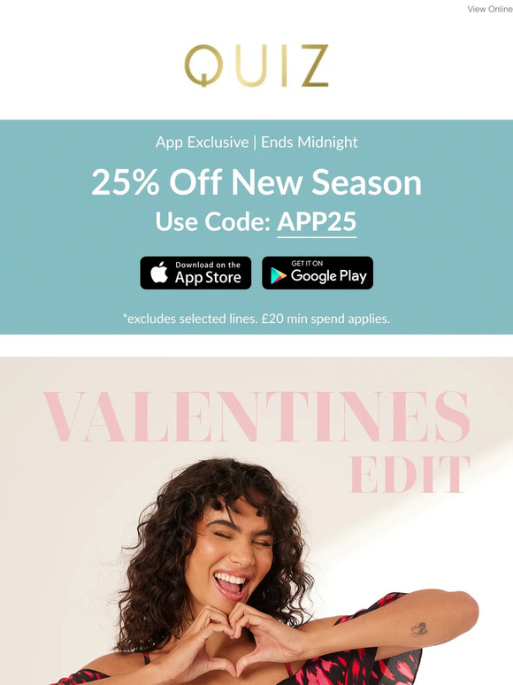 Quiz: 25% off new season 🤍 App exclusive! | Milled