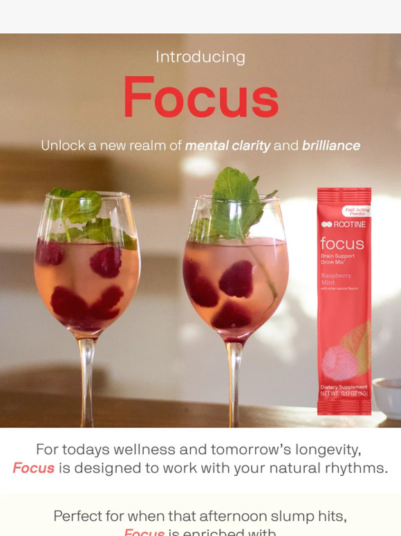 Rootine: Your exclusive invitation to preorder Focus | Milled