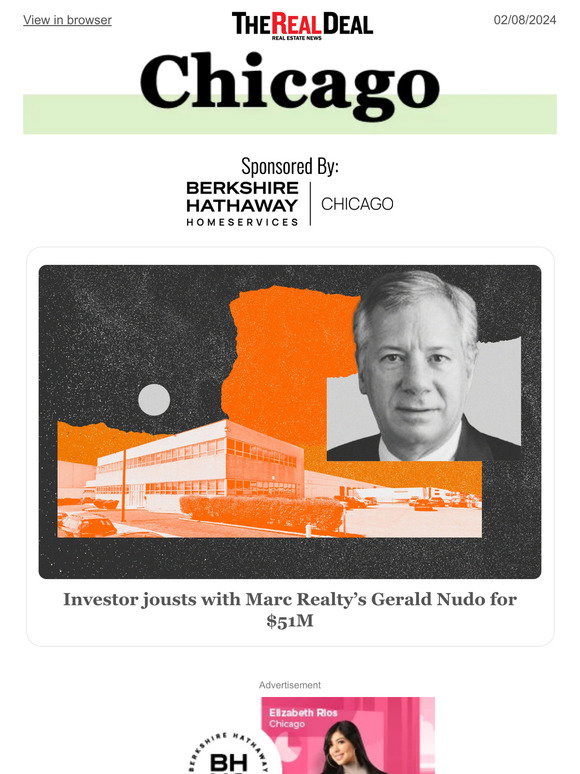 The Real Deal: Investor sues Marc Realty’s Nudo; Former Chicago Bears ...