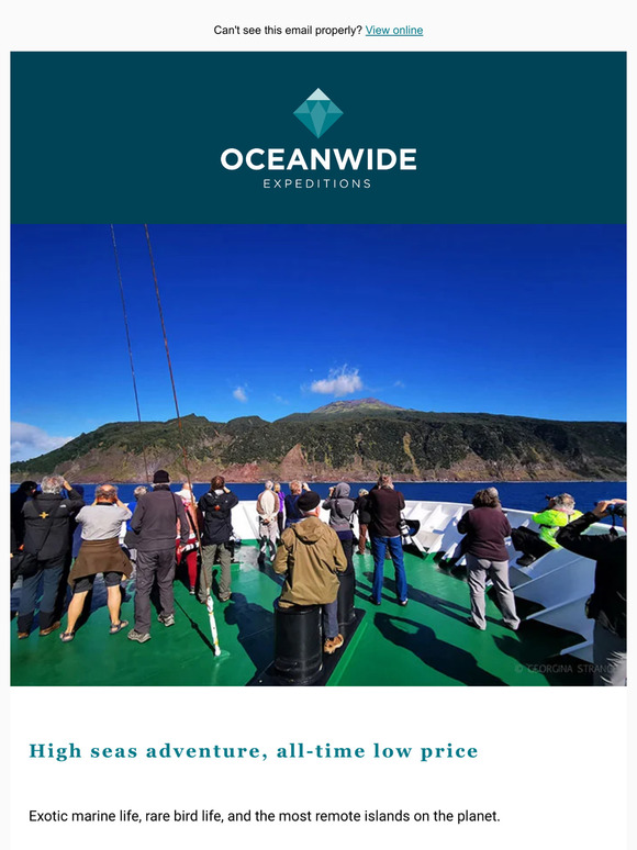Oceanwide Expeditions: 50% off Atlantic Odyssey | Milled