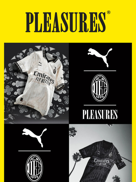 Pleasures: AC Milan x PLEASURES Out Now!! | Milled