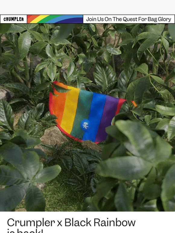 Crumpler: Black Rainbow x Crumpler | Milled