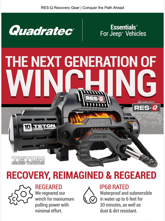 Quadratec: Game-Changing Winch Now Available! | Milled